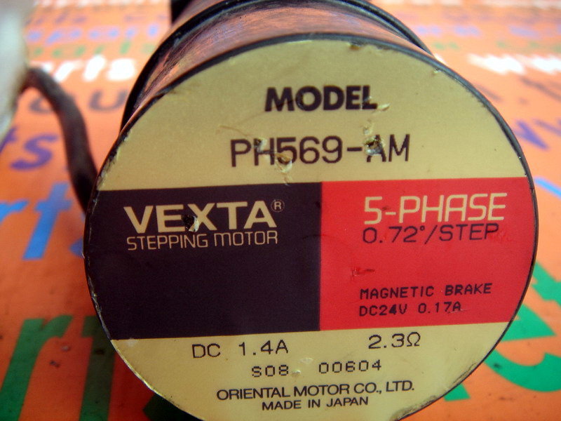 ORIENTAL VEXTA PH569-AM 5-PHASE STEPPING MOTOR - PLC DCS SERVO Control MOTOR POWER SUPPLY IPC ROBOT